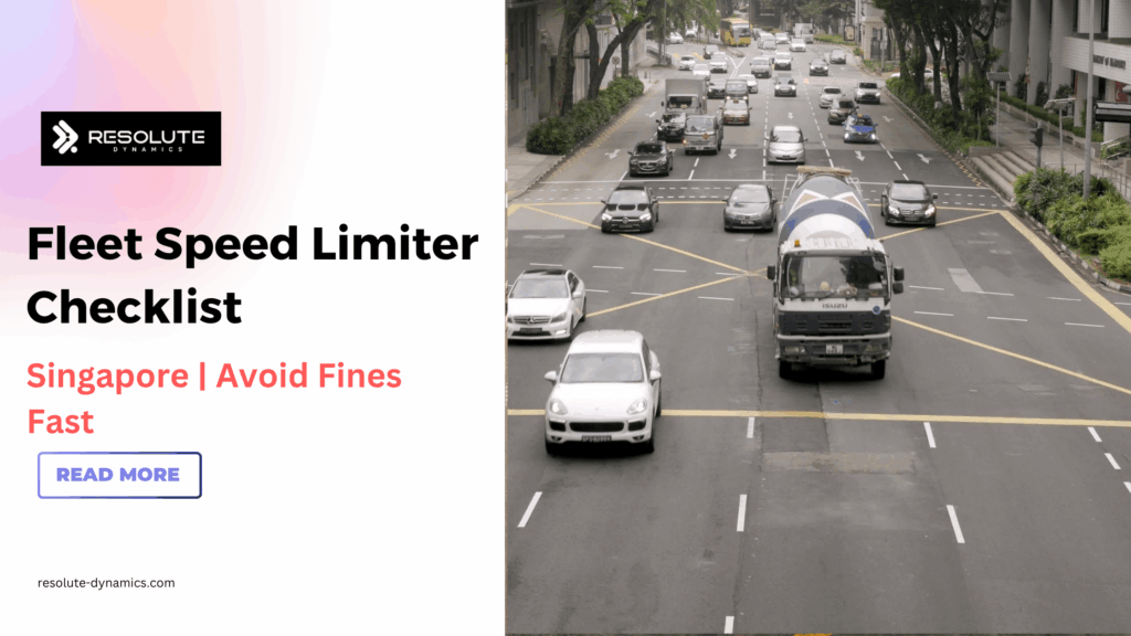 How LTA Speed Limiter Penalties Work for Singapore Fleet Operators